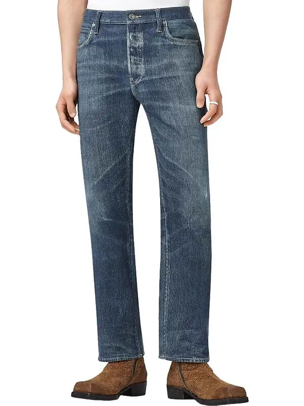 ALLSAINTS Bead Straight Fit Jeans - Illusion Indigo