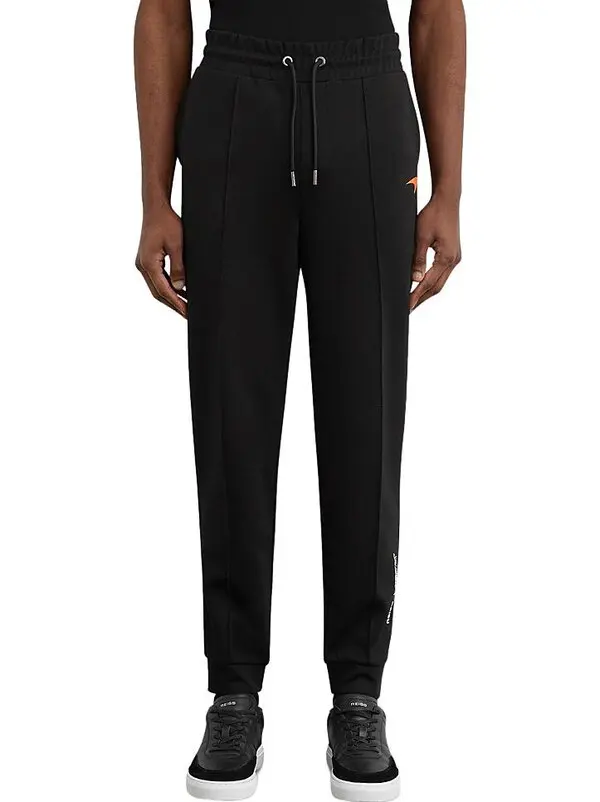 REISS X Mclaren Monza Interlock Jogger Pants - Black