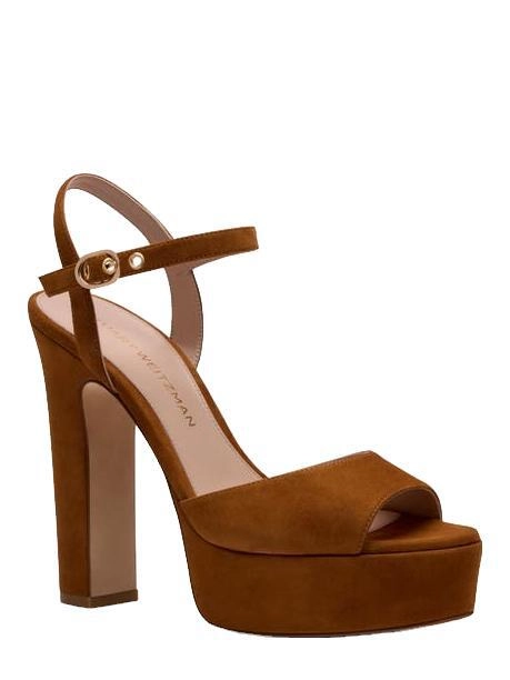 STUART WEITZMAN Reade Platform Sandal - Boho Tan