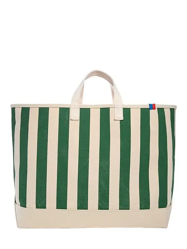 Kule All Over Stripe Tote - Green