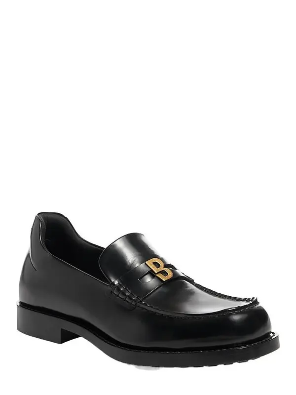 Balenciaga Shiny Loafers - Noir Multi