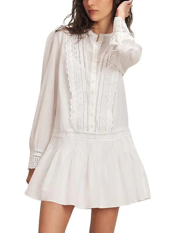 Veronica Beard Marguerite Dress - White