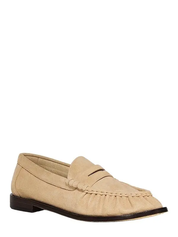 Rag & Bone Lexi Suede Loafers - Irish Cream Suede