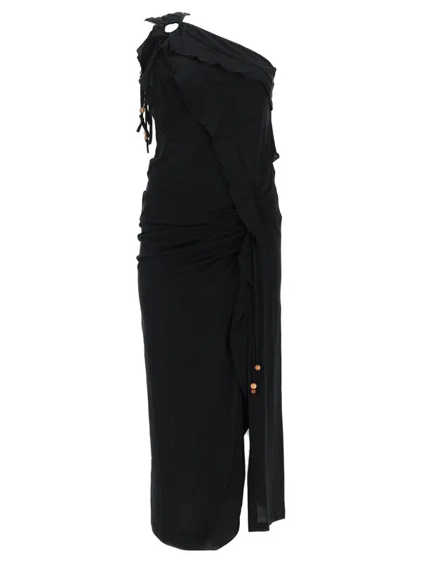 Isabel Marant Étoile Juliane" One-shoulder Midi Dress - Black