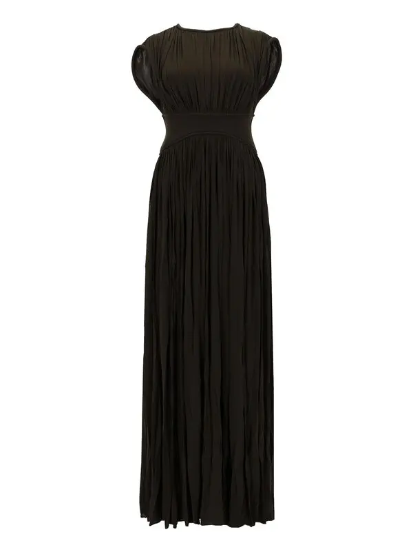 Zimmermann Luna" Column Gown - Green