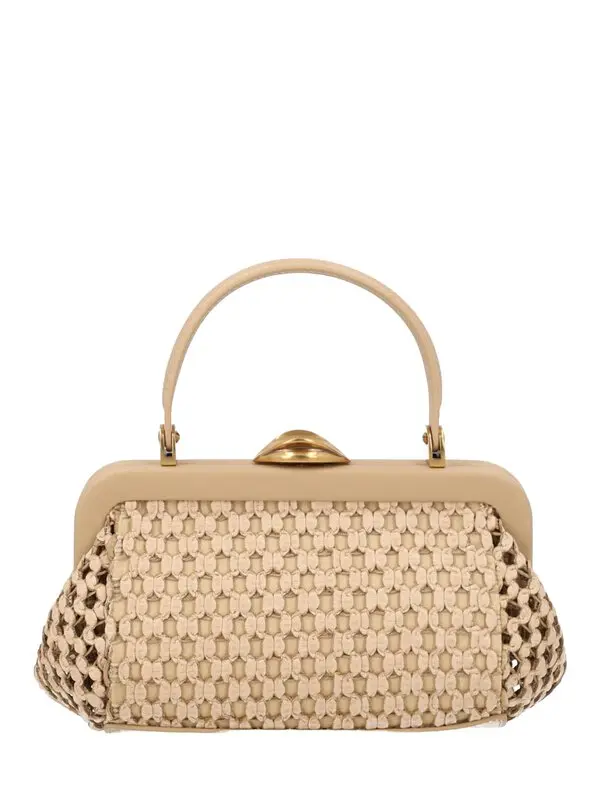 Cult Gaia Zuma Mini Bag - Beige