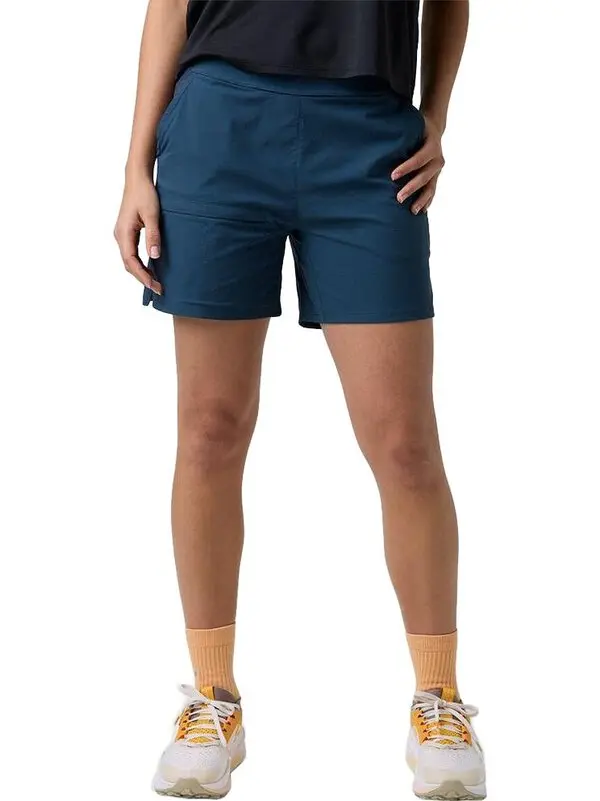 BACKCOUNTRY Wasatch Ripstop 5" Pull-on Stretch Shorts - Midnight Blue