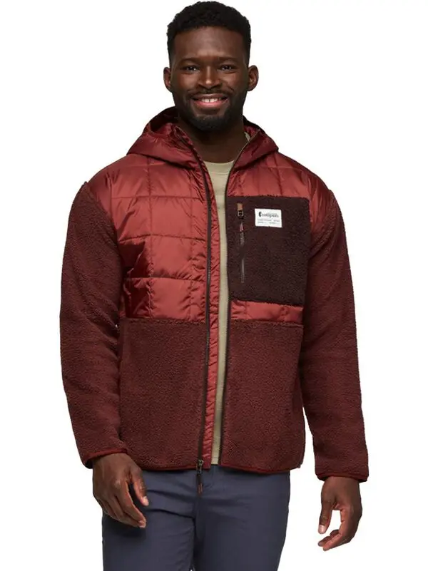 COTOPAXI Trico Hybrid Hooded Jacket - Rusty And Chestnut