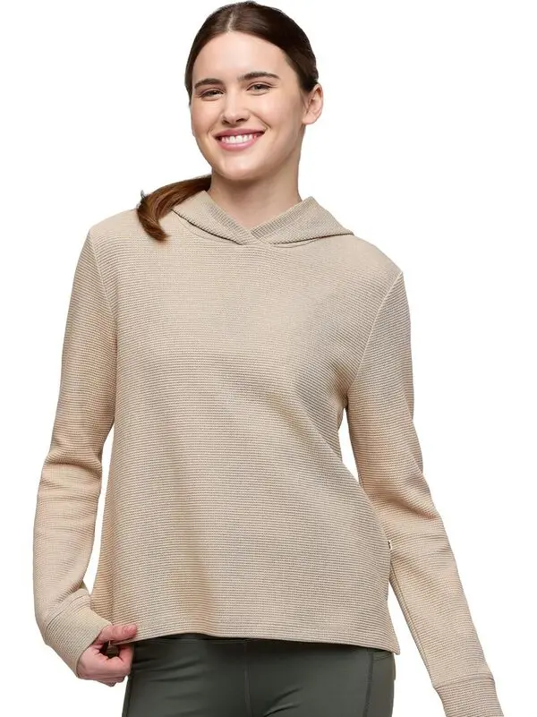 COTOPAXI Atajo Long-sleeve Waffle Hoodie - Oatmeal