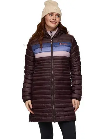 COTOPAXI Fuego Down Parka - Coffee Stripes