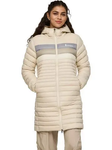 COTOPAXI Fuego Down Parka - Cream Stripes
