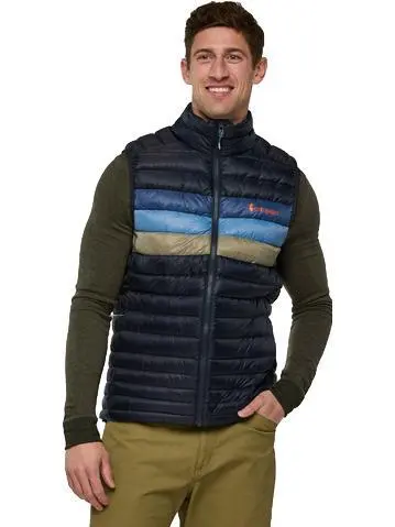 COTOPAXI Fuego Down Vest - Carbon Stripes