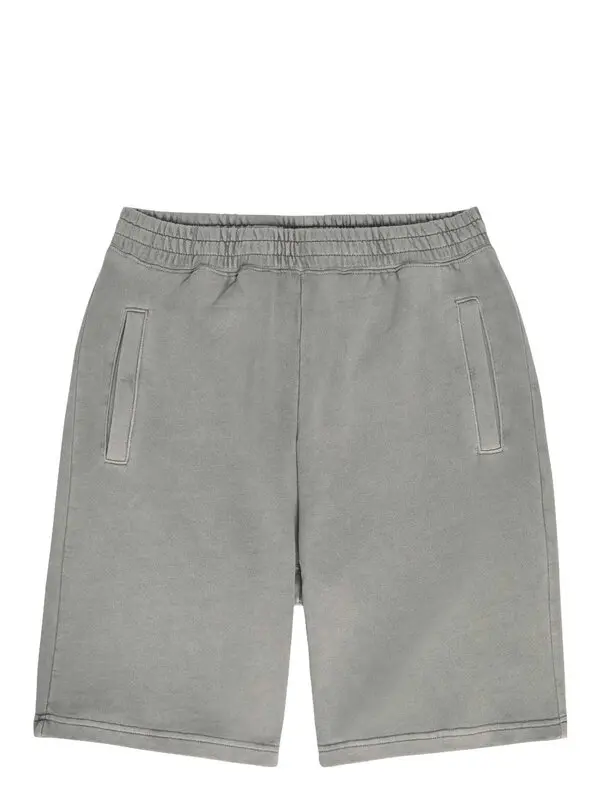 Carhartt Work In Progress Cotton Logo Shorts - Grey