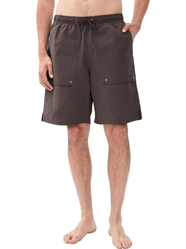 Norse Projects Sund Relaxed Swim Shorts - Shale