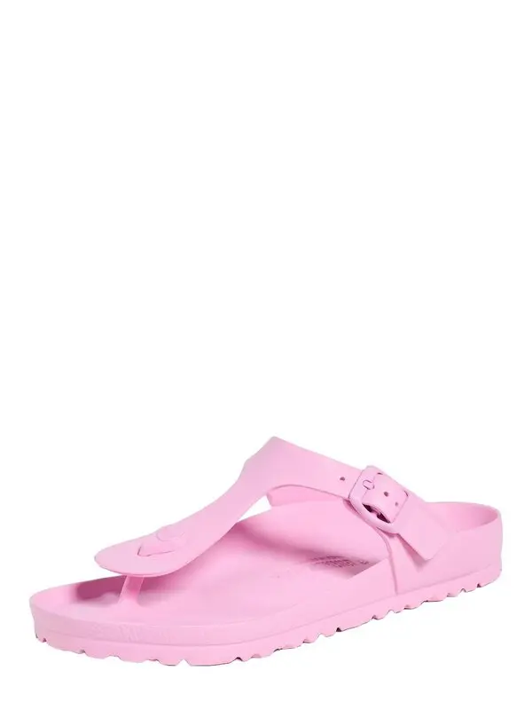 BIRKENSTOCK Gizeh Eva Thong Sandals With Adjustable Buckle - Fondant Pink