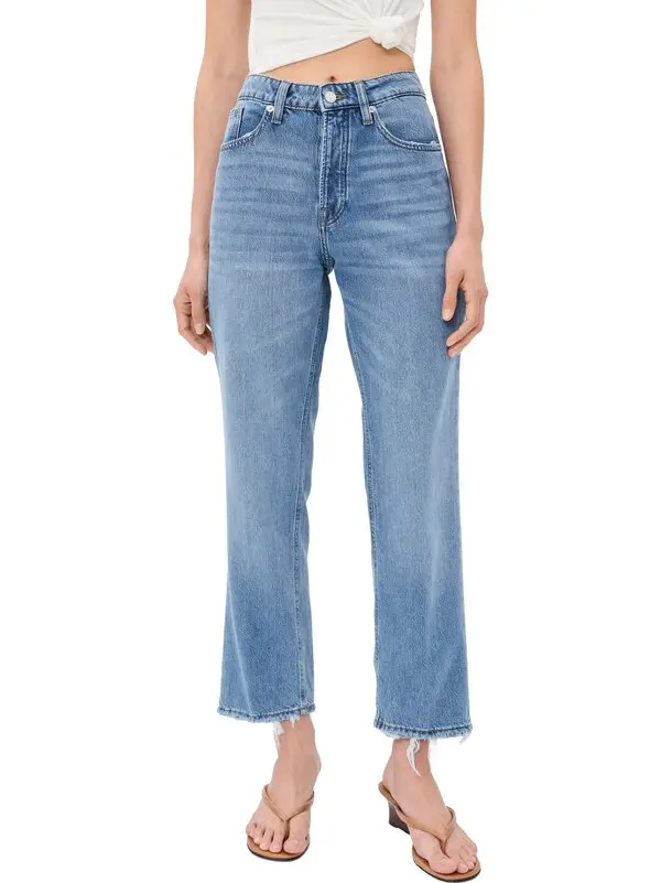 Good American Weightless Boyfriend Jeans - Indigo961