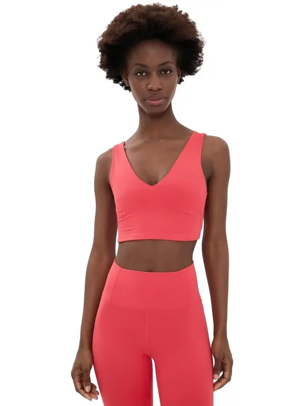 Free People Never Better Crop Cami - Grapefruit