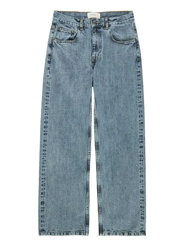 SECOND / LAYER Big Papi Relaxed Straight-leg Jeans - Denim