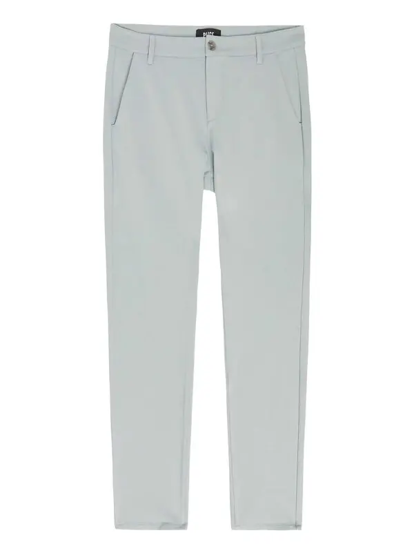 Paige Tapered-leg Jersey Trousers - Light Blue