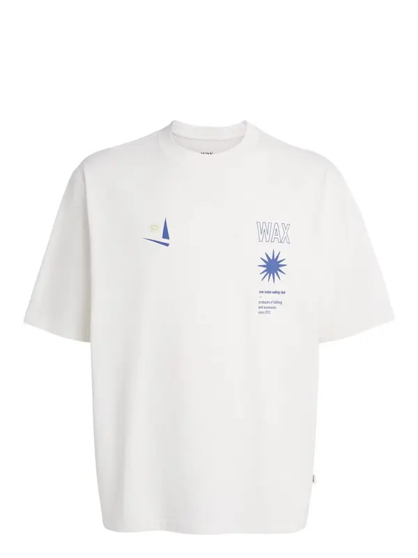WAX LONDON Cotton Sailing Club Milton T-shirt - White