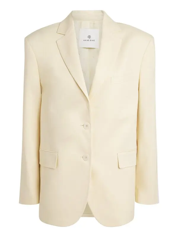 ANINE BING Quinn Blazer - Beige