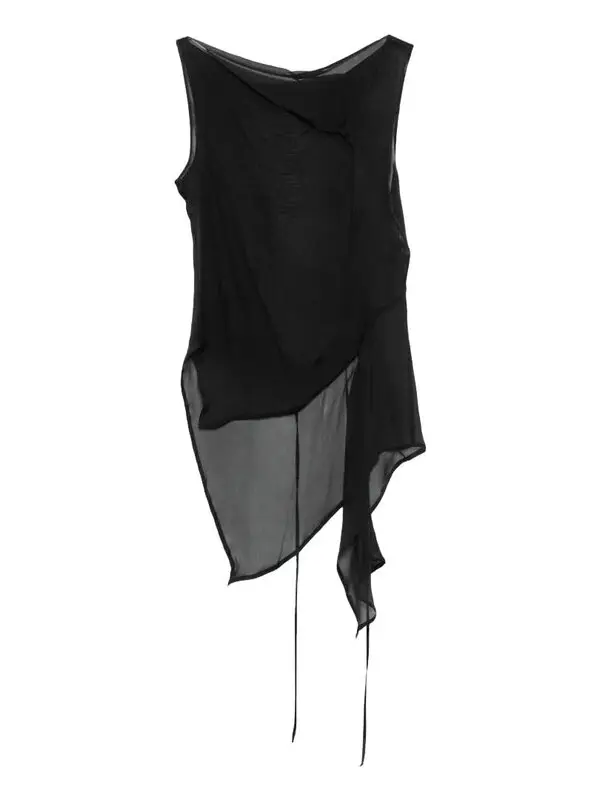 Paloma Wool Sato Silk Top - Black
