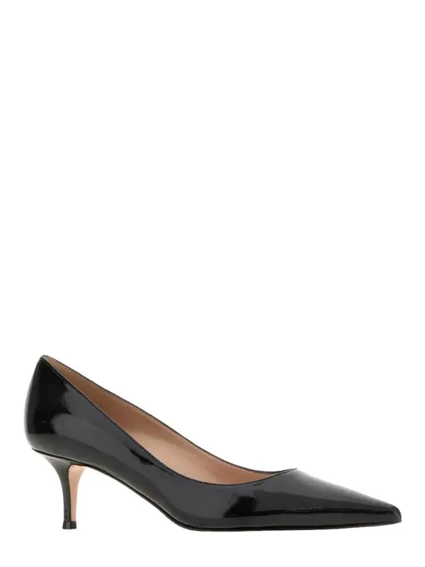 GIANVITO ROSSI Pointed Toe Heeled Pumps - Black
