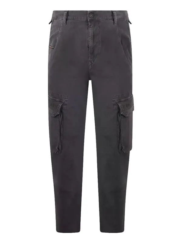 DIESEL® Straight-cut Cargo Jeans - Grey