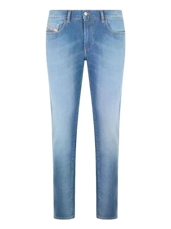 DIESEL® Faded Finish Slim-fit Jeans - Blue