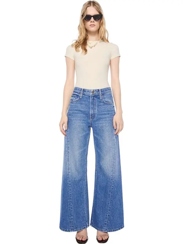 MOTHER Petite Lil' Lemon Twist Skimp Jeans In Rolling In Dough - Blue