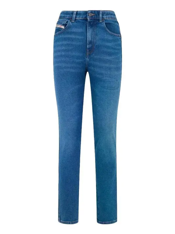 DIESEL® Straight Cut Five-pocket Jeans - Blue