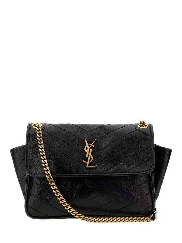 Saint Laurent Niki Chain-strap Shoulder Bag - Black
