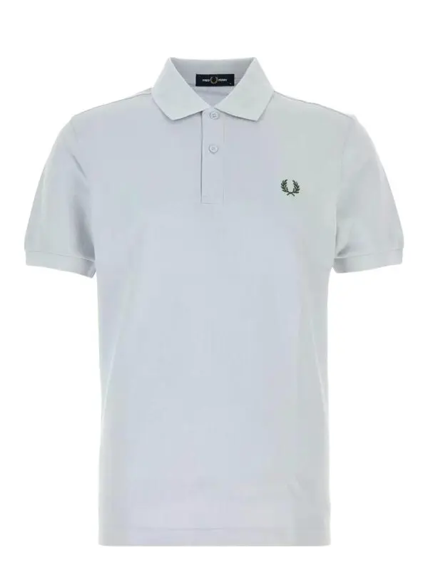 Fred Perry Logo-embroidered Polo Shirt - Blue
