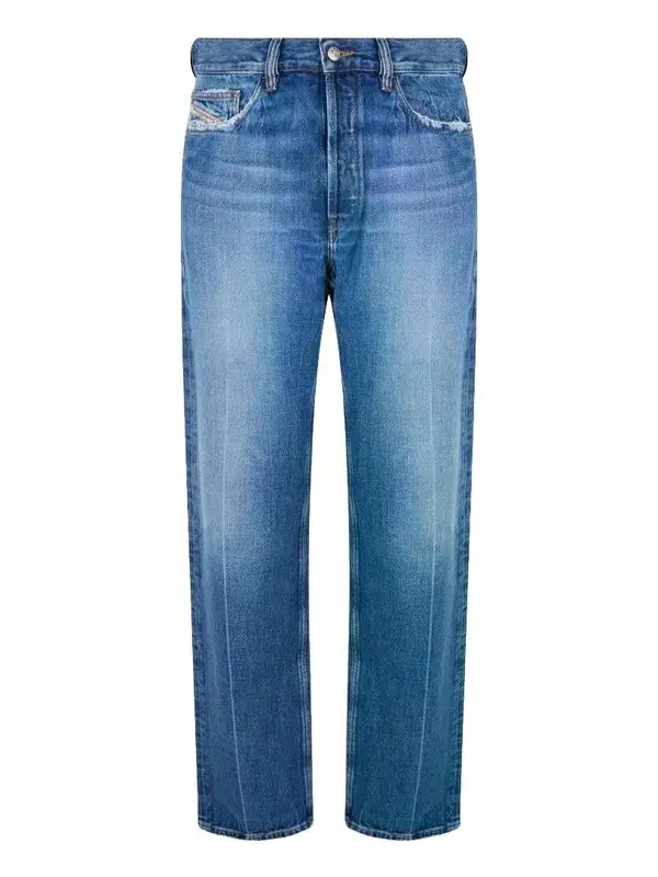 DIESEL® Distressed Washed-effect Jeans - Blue