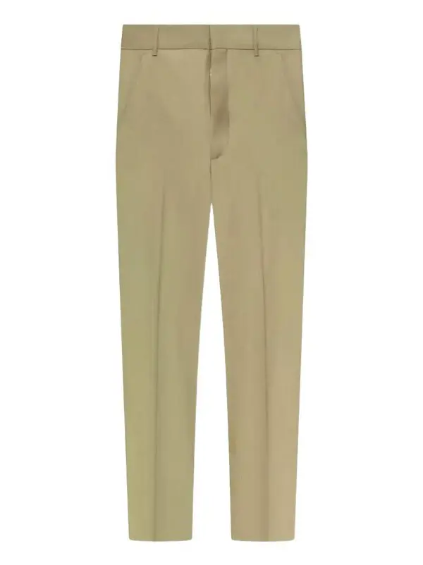 Kenzo Tailored Wool Trousers - Green