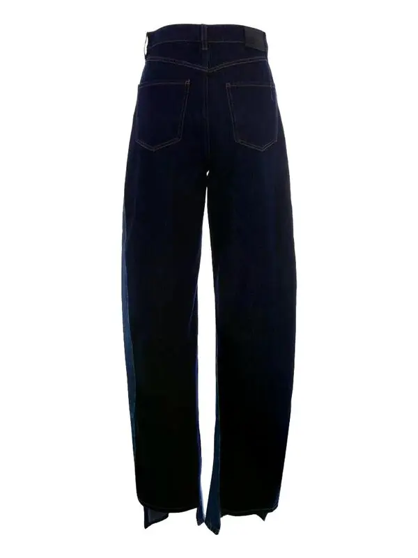 Sportmax Panelled Jeans - Blue