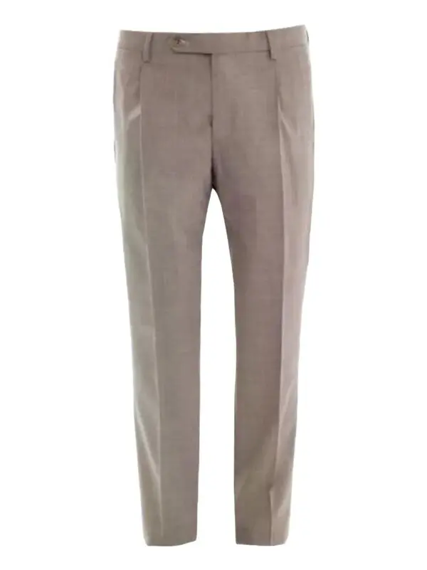 BERWICH Retro Slim-fit Trousers - Neutrals