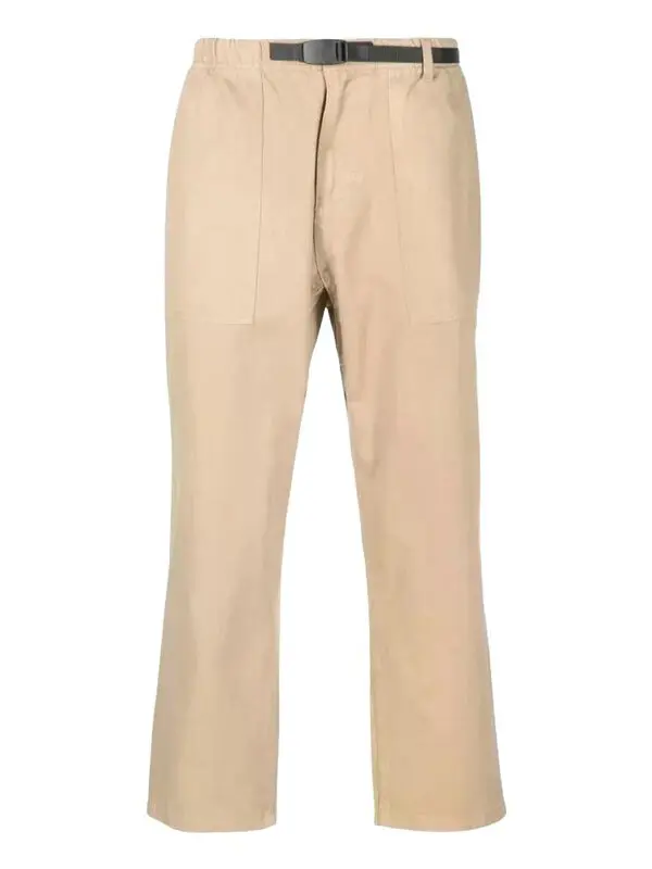Gramicci Belted Cotton Trousers - Neutrals