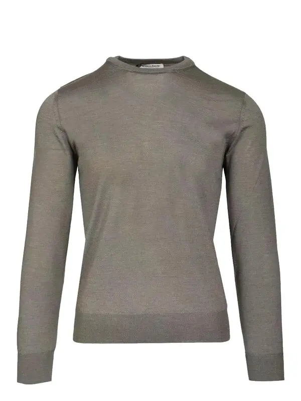AL DUCA D’AOSTA 1902 Crew Neck Long Sleeve T-shirt - Grey