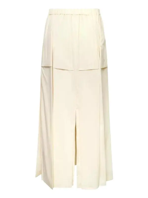 ENFOLD Origami Pleated Skirt - Neutrals