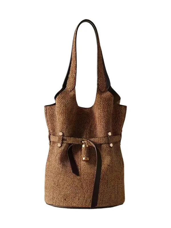 Borbonese Shoulder Bag - Brown