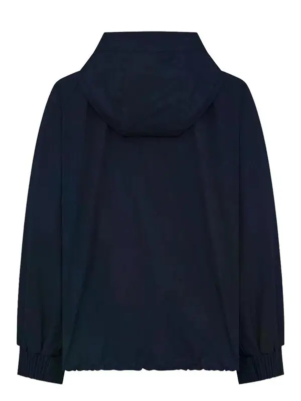 DUNO Hooded Raglan-sleeve Jacket - Blue