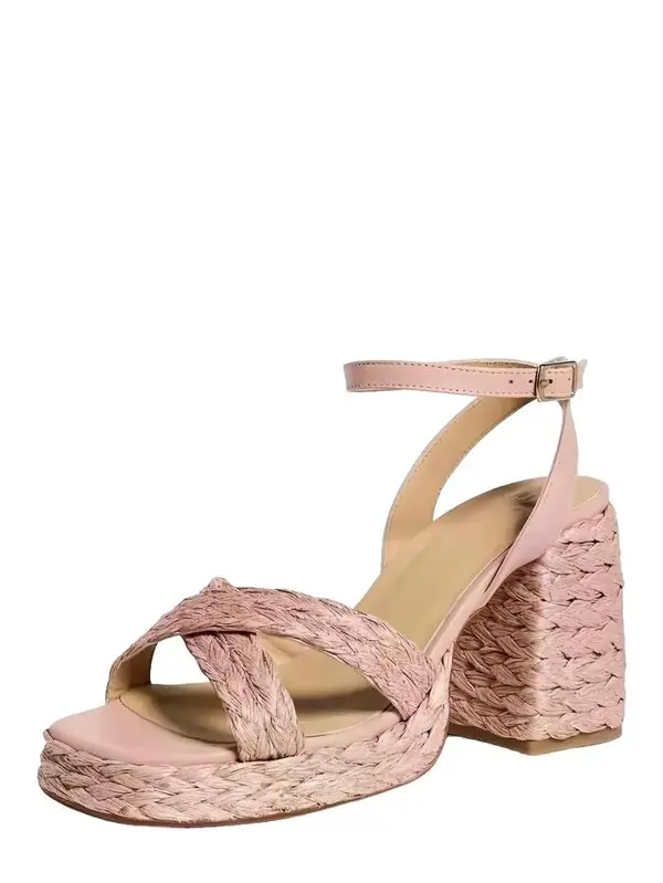 CastaÑer 100mm Valerietta Heeled Sandals - Pink