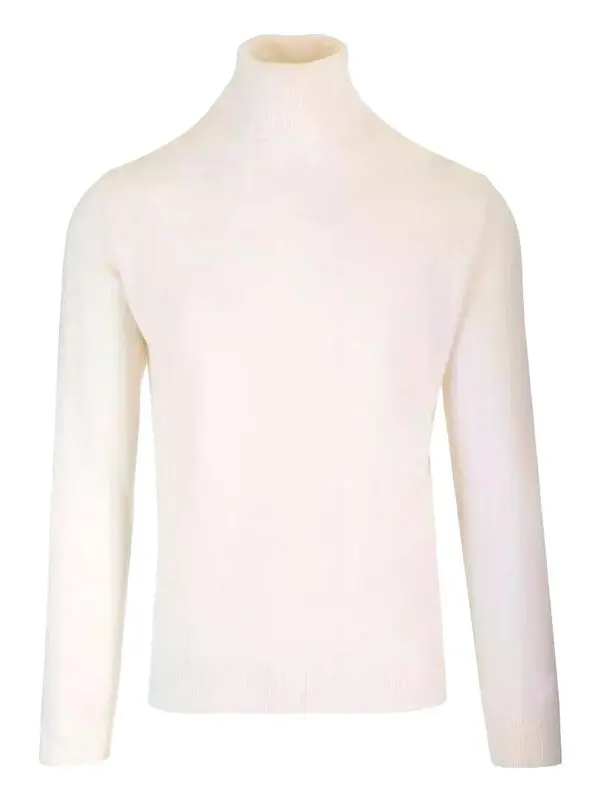 AL DUCA D’AOSTA 1902 Knitted Turtleneck Sweater - White