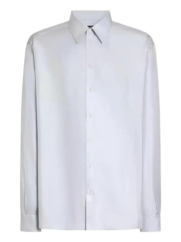 Dolce & Gabbana Silk Twill Shirt - Grey