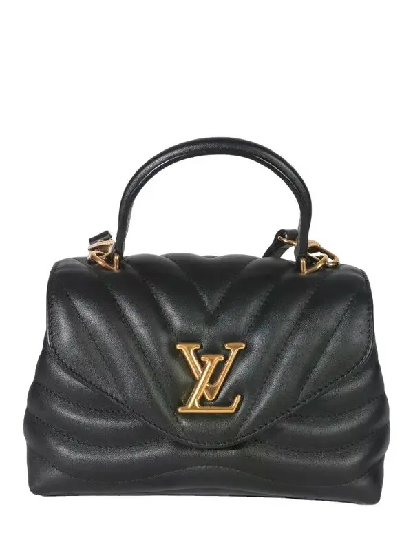 LOUIS VUITTON New Wave Top Handle Satchel Bag - Black