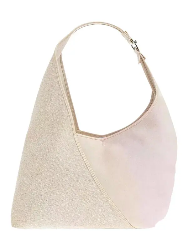 SAMSOE SAMSOE Sakaia Leather-trim Shoulder Bag - Neutrals