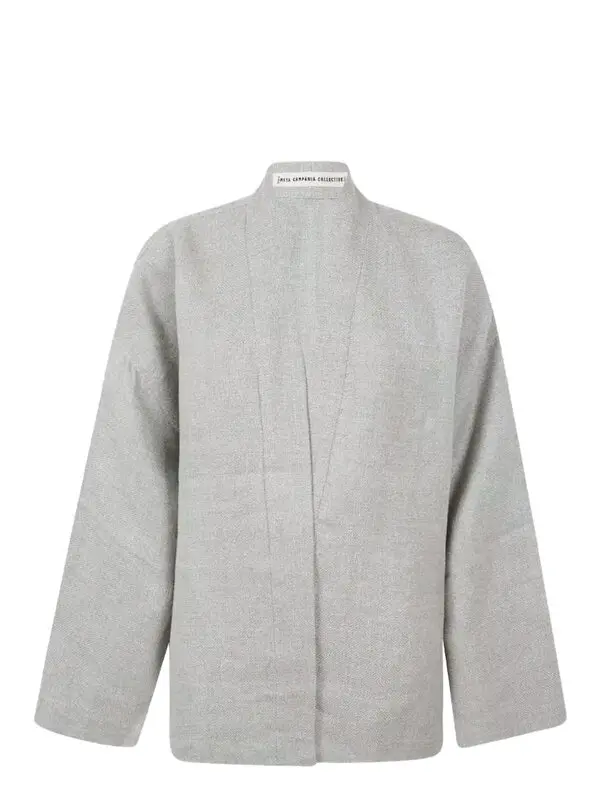 META CAMPANIA COLLECTIVE Kimono-style Jacket - Grey