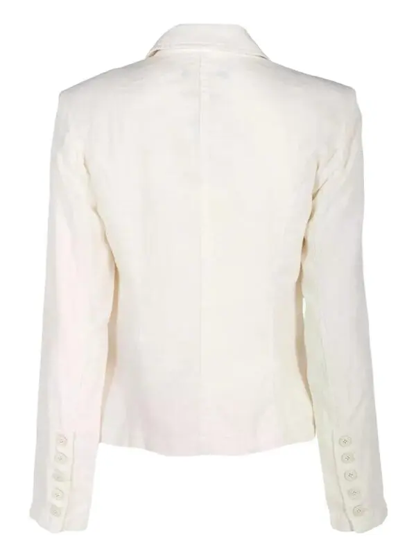 L'Agence Emerson Structured Blazer - White