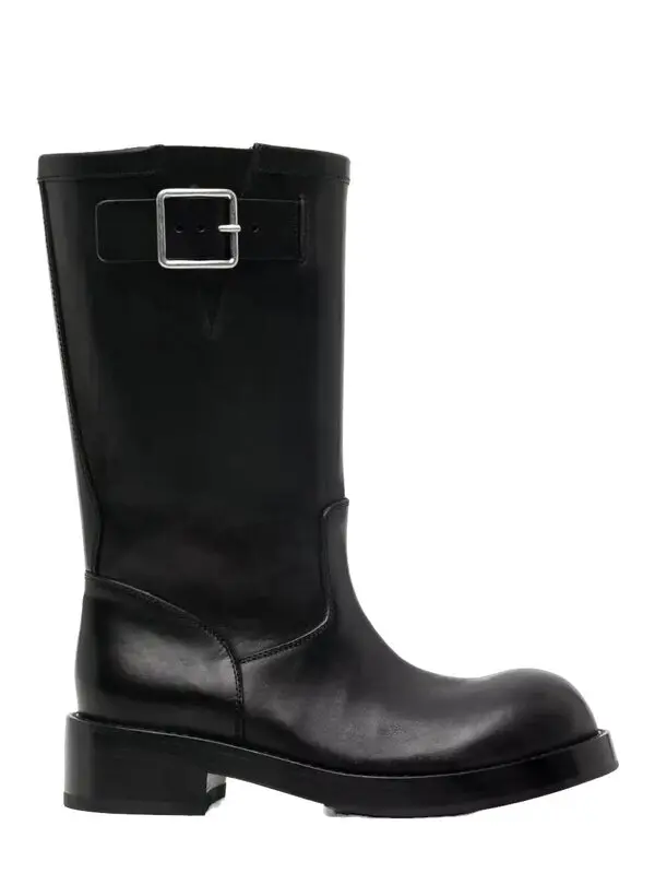 ANN DEMEULEMEESTER Neldor Engineer Boots - Black